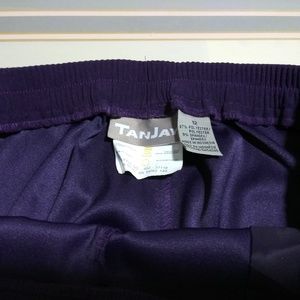 TanJay | Pants & Jumpsuits | Tanjay Purple Suede Velvet Stretch Pants ...